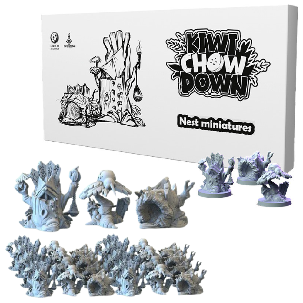 Kiwi Chow Down Nest Miniatures – malditosdados
